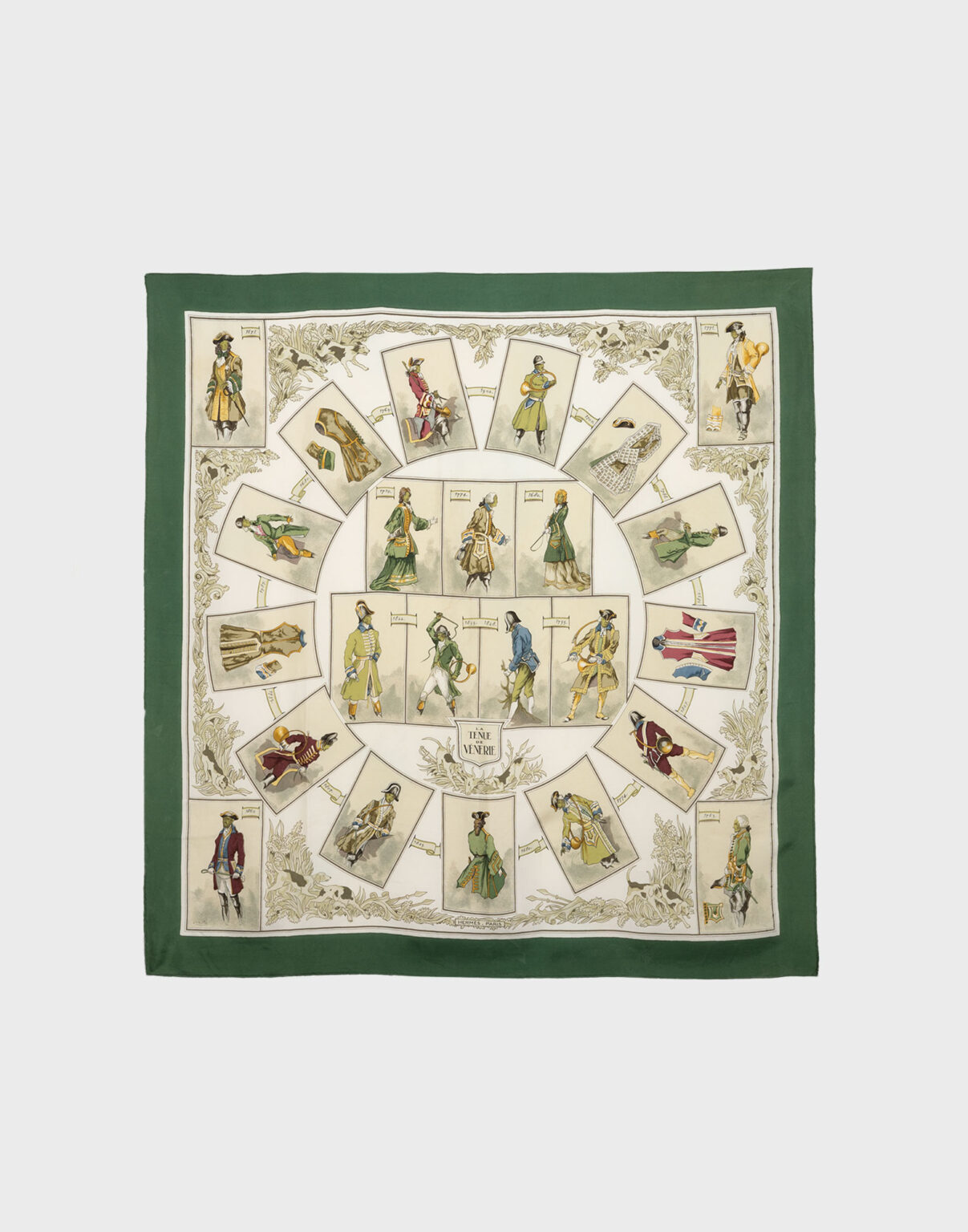 Foulard Hermes ' La tenue de Venerie' | Millesime Collection